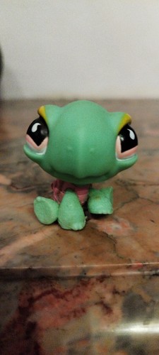FIGURINE PETSHOP LITTLEST PETSHOP TORTUE TURTLE ASSISE/LPS /HASBRO RARE ...