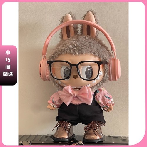 38CM LABUBU Clothes The Monsters Plush Doll Handmade Clothes Set No ...