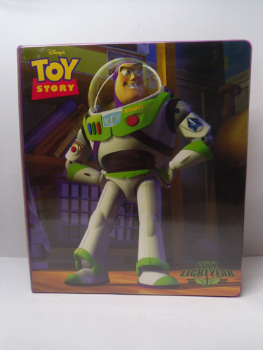 Disney Toy Story Buzz Lightyear 3 Ring Binder Folder for Papers School ...