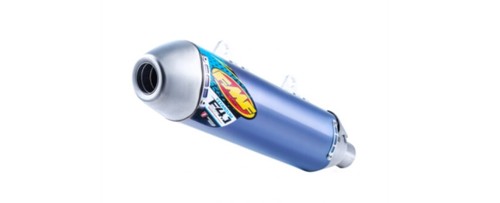 Factory 4.1 Blue Titanium Slip On Exhaust FMF 045596 KTM & Husqvarna ...