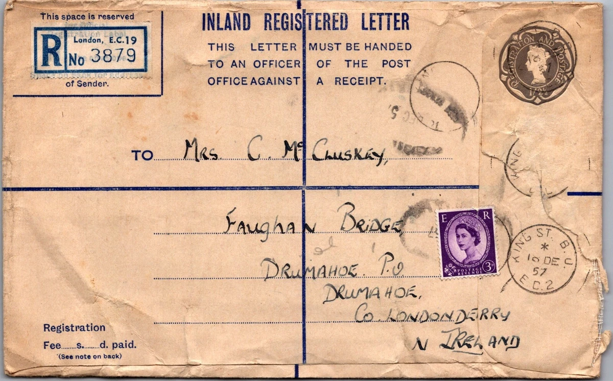 Registered Post Envelope