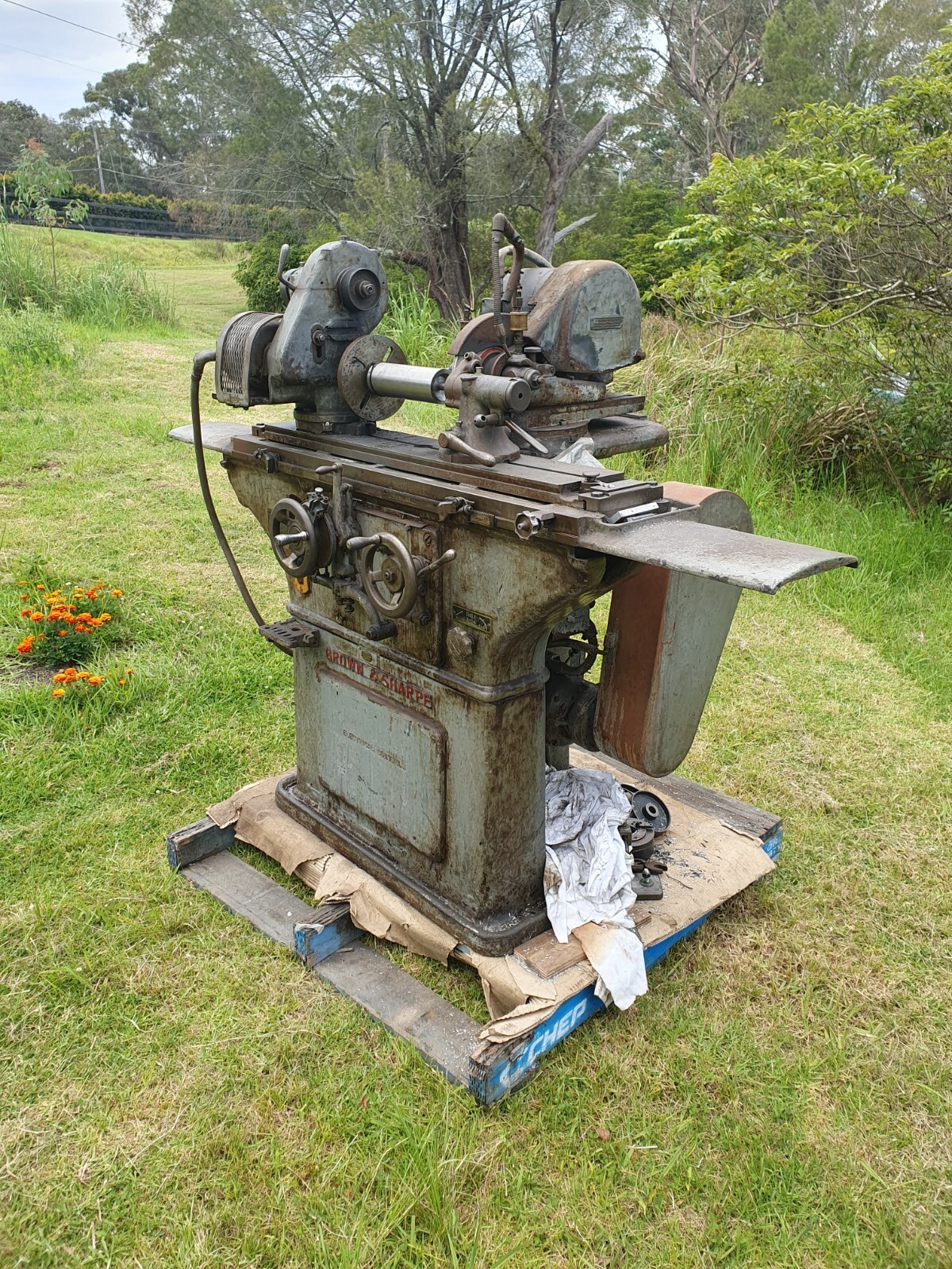 1941 Brown & Sharpe No.1 Universal Grinder LITHGOW SMALL ARMS | eBay