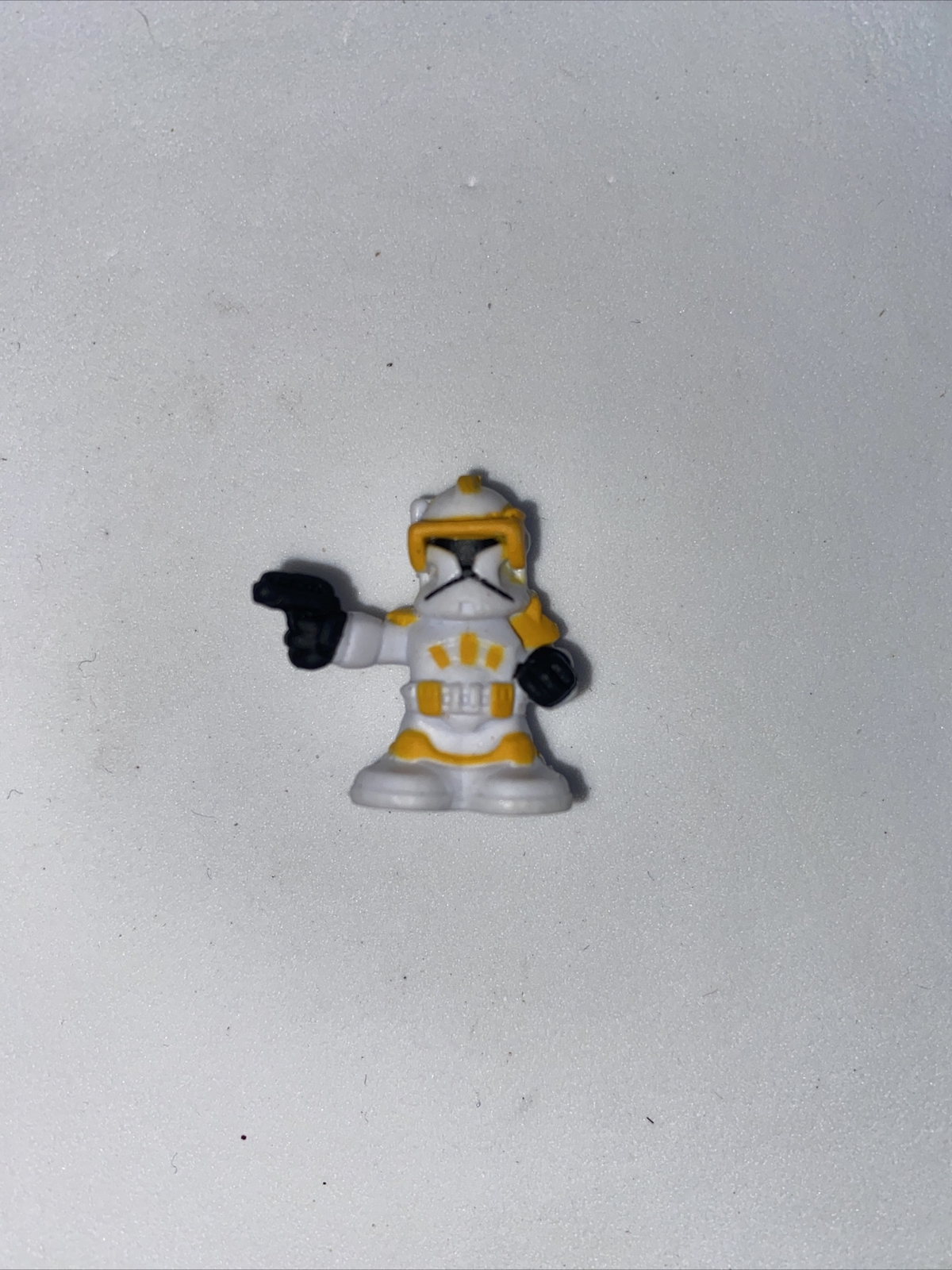 STAR WARS Fighter Pods 1" Mini Figure Clone Trooper Yellow White | eBay