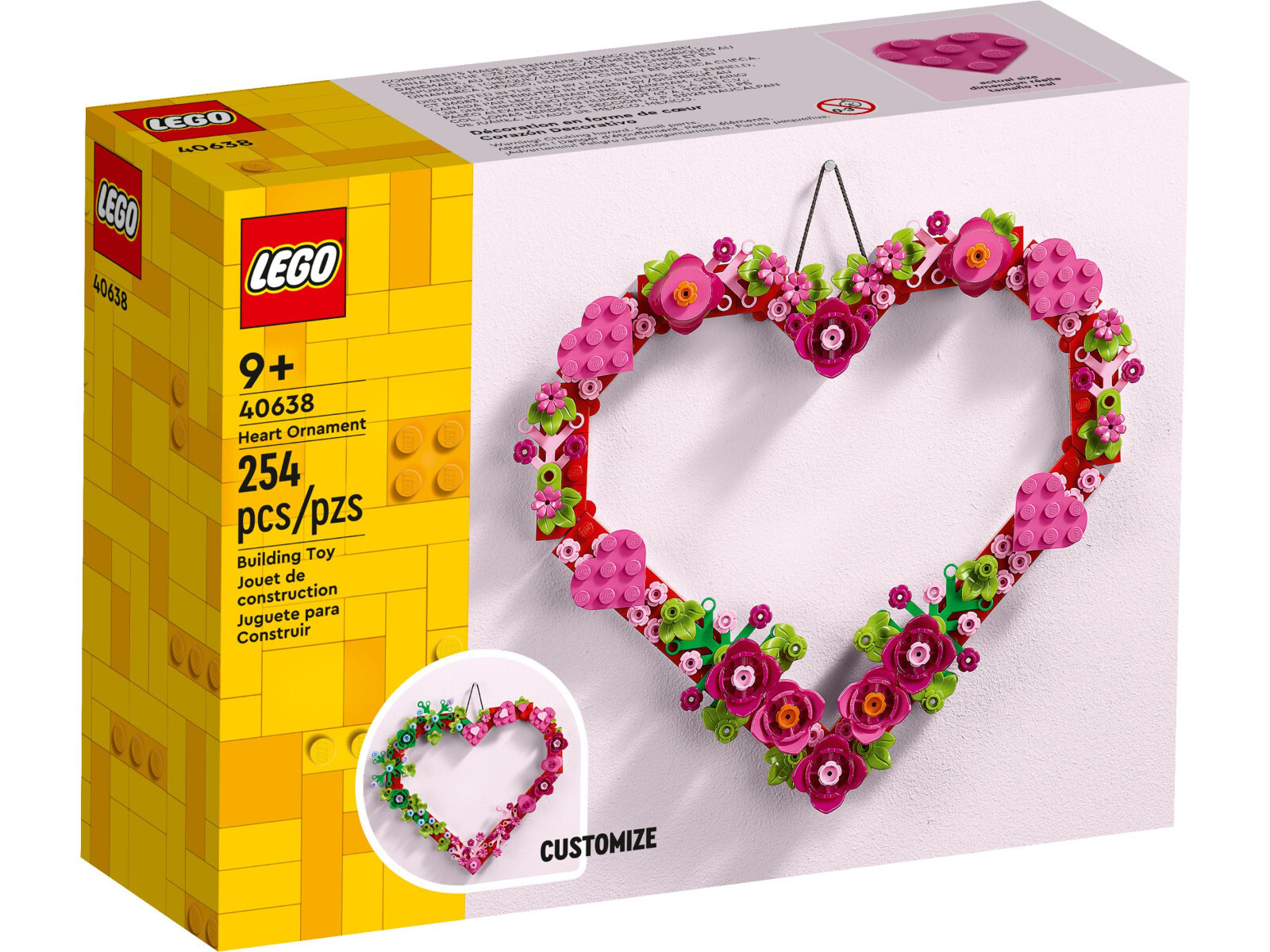 LEGO VALENTINSTAG Muttertag Valentine's Day GESCHENK Blumen GEBURTSTAG ...
