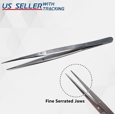College/ Cotton Dressing Pliers 6" (16cm) Dental Instruments German ...