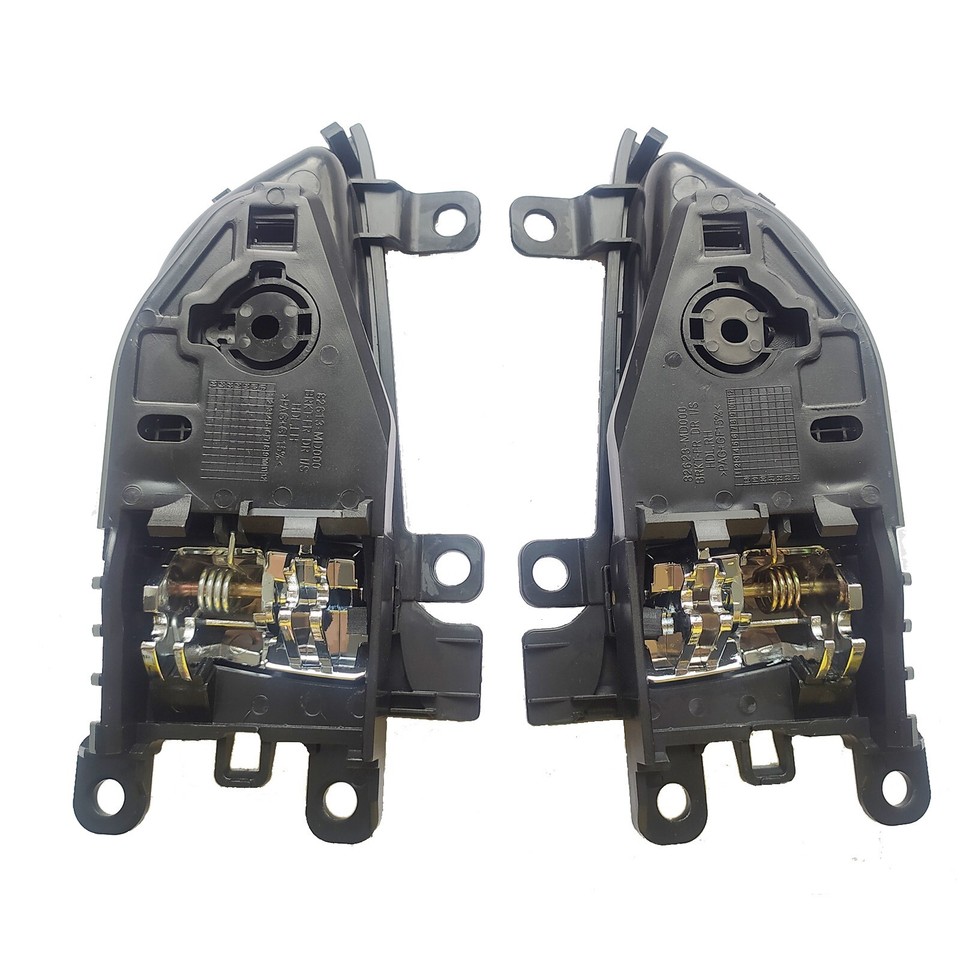 Fit 11-16 Hyundai Elantra Inside Chrome Front Rear Left Right Door ...