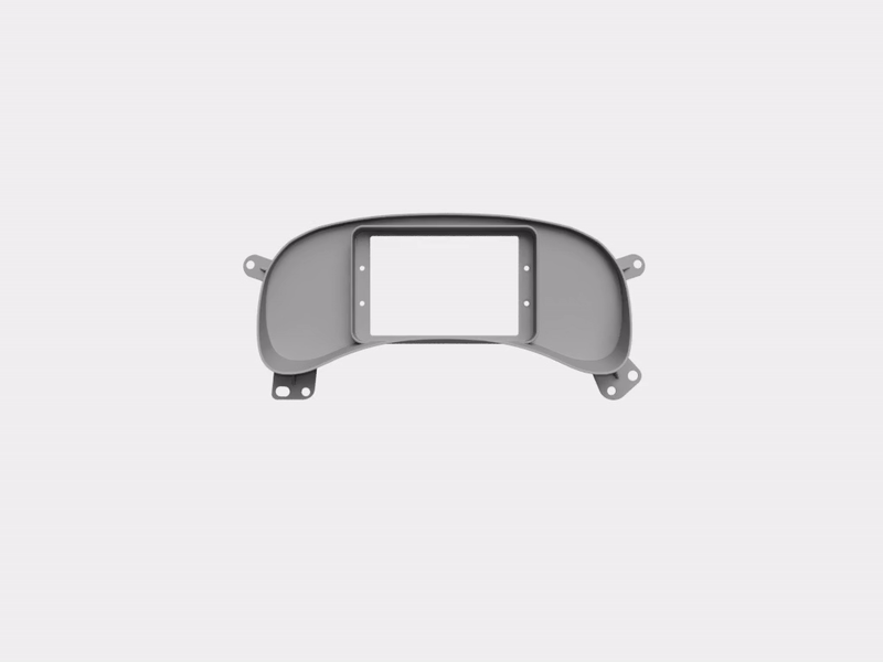 Chevy Truck EFI Dash Custom Mount Digital Displays | 99-06 | Custom ...