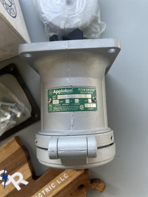 Appleton Pin & Sleeve Receptacle - Gray (ADR1044) for sale online | eBay