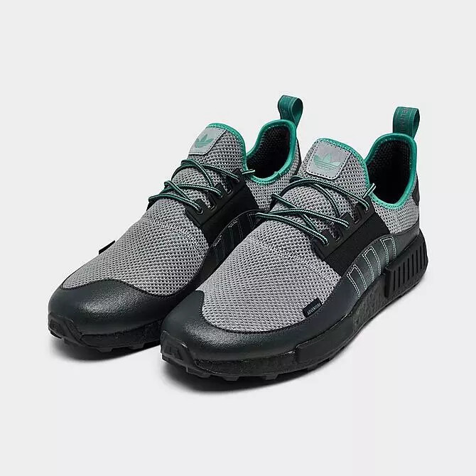 Adidas NMD R1 TR Grey Teal Black Sneaker Shoes Originals GZ4617 Mens ...