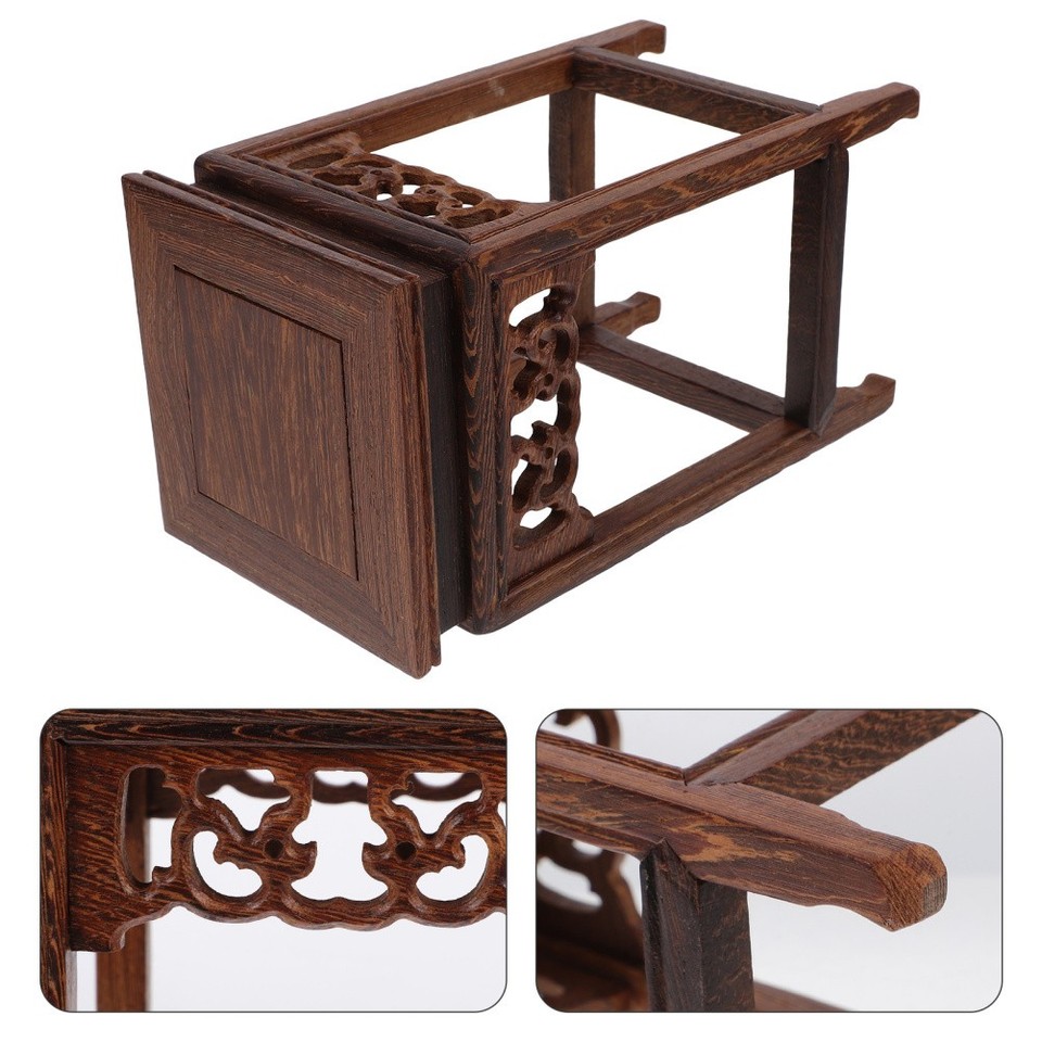 Wooden Bench Stool Foot Step Stool Short Wood Riser Stools Counter ...