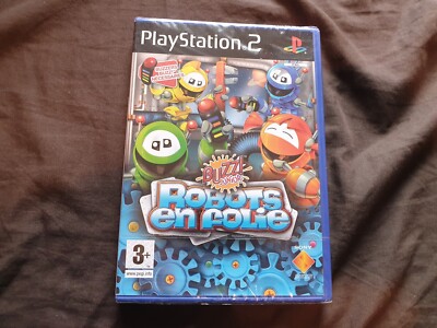 BUZZ JUNIOR ROBO JAM Sony Playstation 2 Game PS2 NEW SEALED FRENCH ...