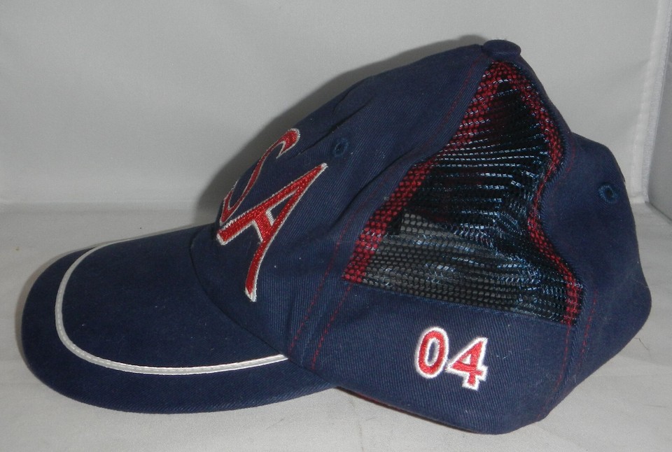 Team USA Olympics Roots Baseball Hat Cap 2004 Athens Greece | eBay