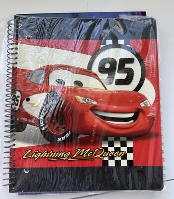 Lightning McQueen Spiral Notebook | eBay