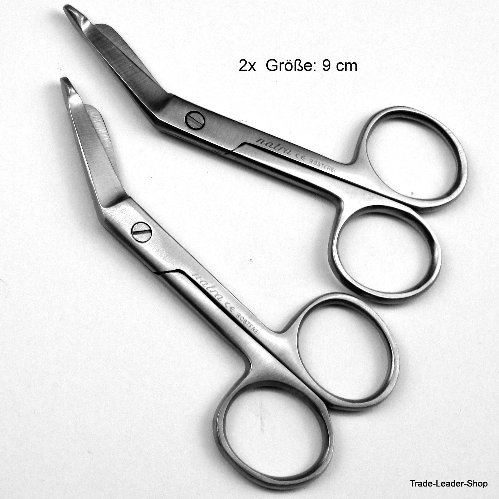 2x Small Bandage Scissors Nursing Bandages Medical Surgical Scissor 9 ...