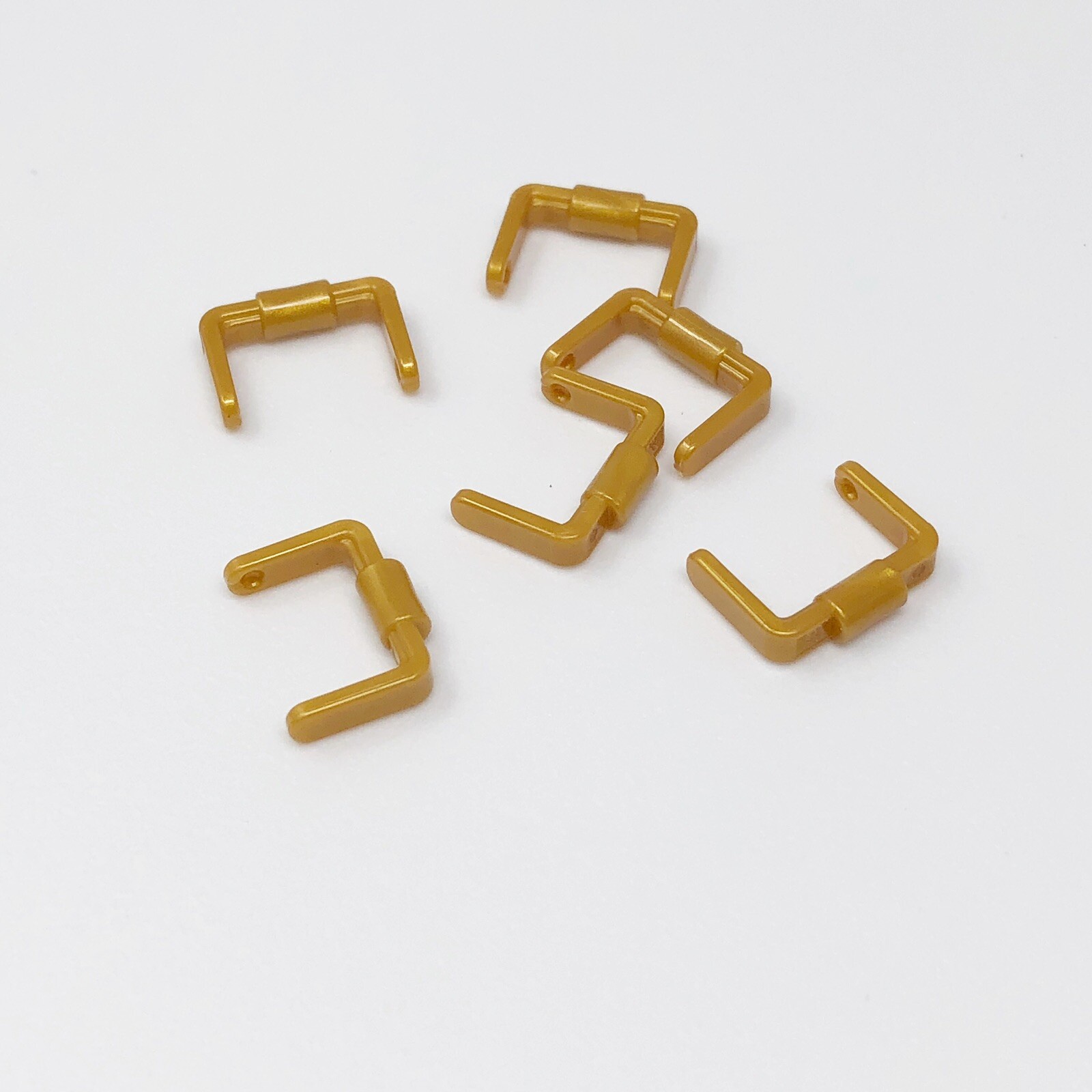 95344 LEGO Parts Minifigure Container Bucket Handle 1x1x1 Pearl Gold (6 ...