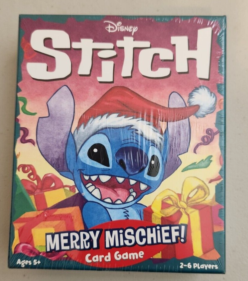 FUNKO GAMES DISNEY STITCH MERRY MISCHIEF! Card Game Brand New | eBay