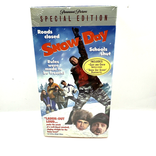 Snow Day (VHS, 2001, Special Edition) Brand New Sealed Nickelodeon ...