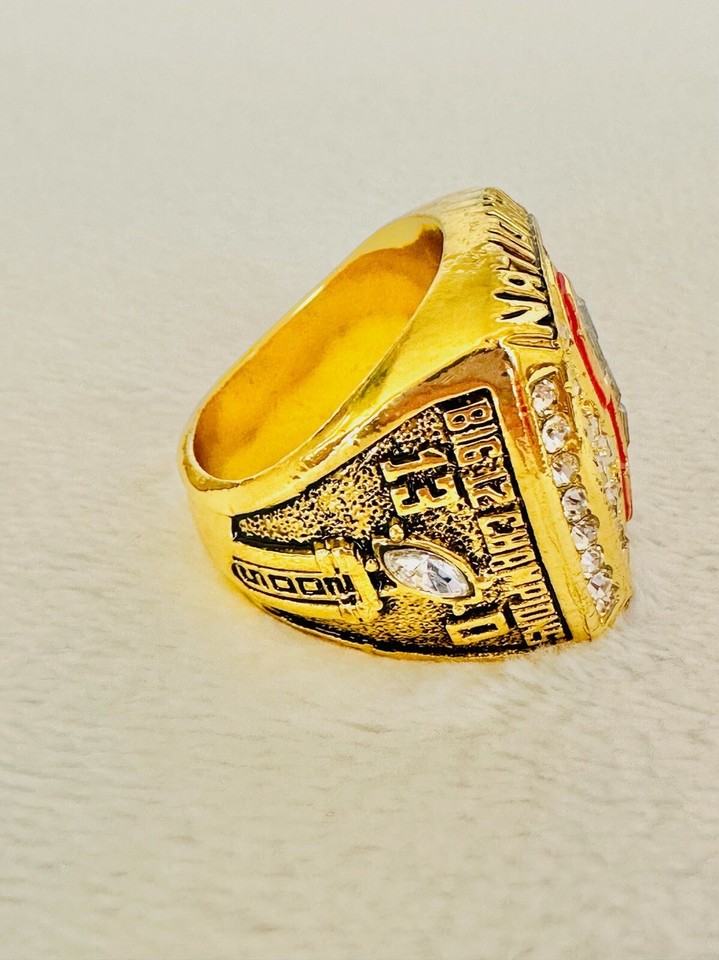 2005 University Of Texas LONGHORNS Championship Ring Replica W Box, US ...