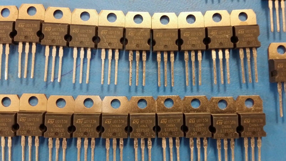 (5PCS) STPS20-100CT Diode Schottky 100V 10A 3-Pin(3+Tab) TO-220AB | eBay