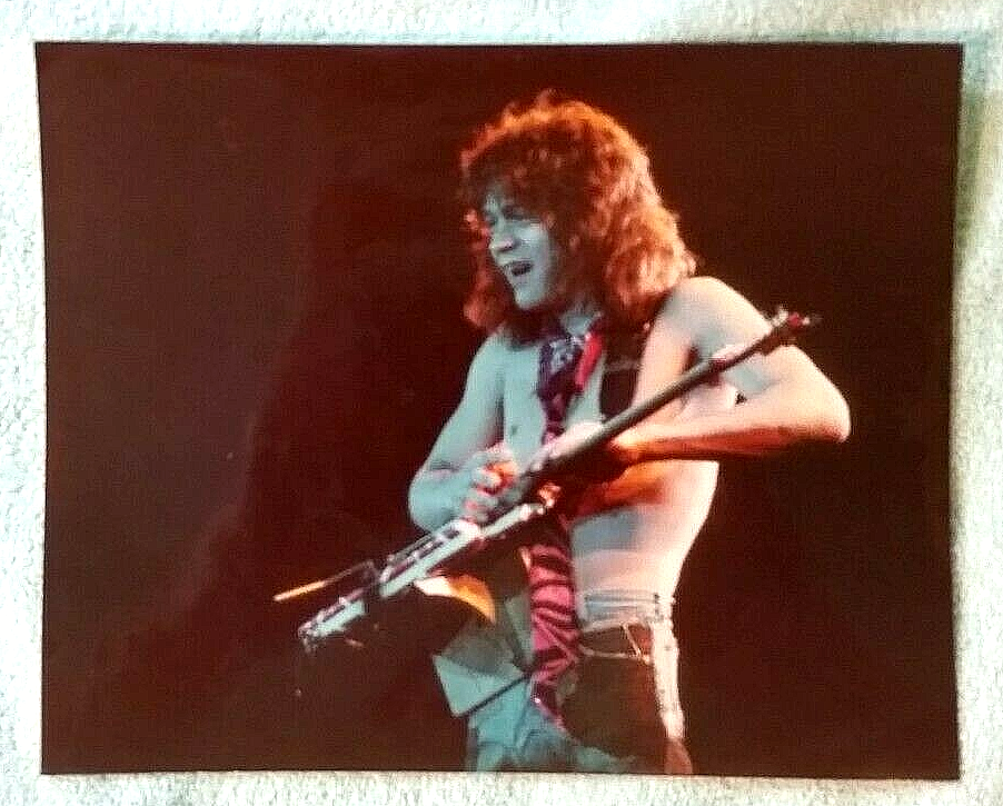 Eddie Van Halen Color Photo From The Omni, Atlanta GA, 1982 (8”x10”) | eBay