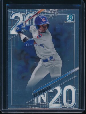 ED HOWARD 2020 Bowman Chrome Draft 20 in 20 Cubs Rookie Card RC | eBay