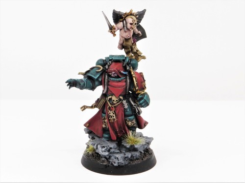 DARK ANGELS LIBRARIAN TURMIEL CONVERSION Painted Space Marine Warhammer ...