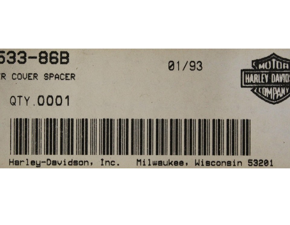 Genuine Harley-Davidson Rocker Cover Part Number - 17533-86B | eBay