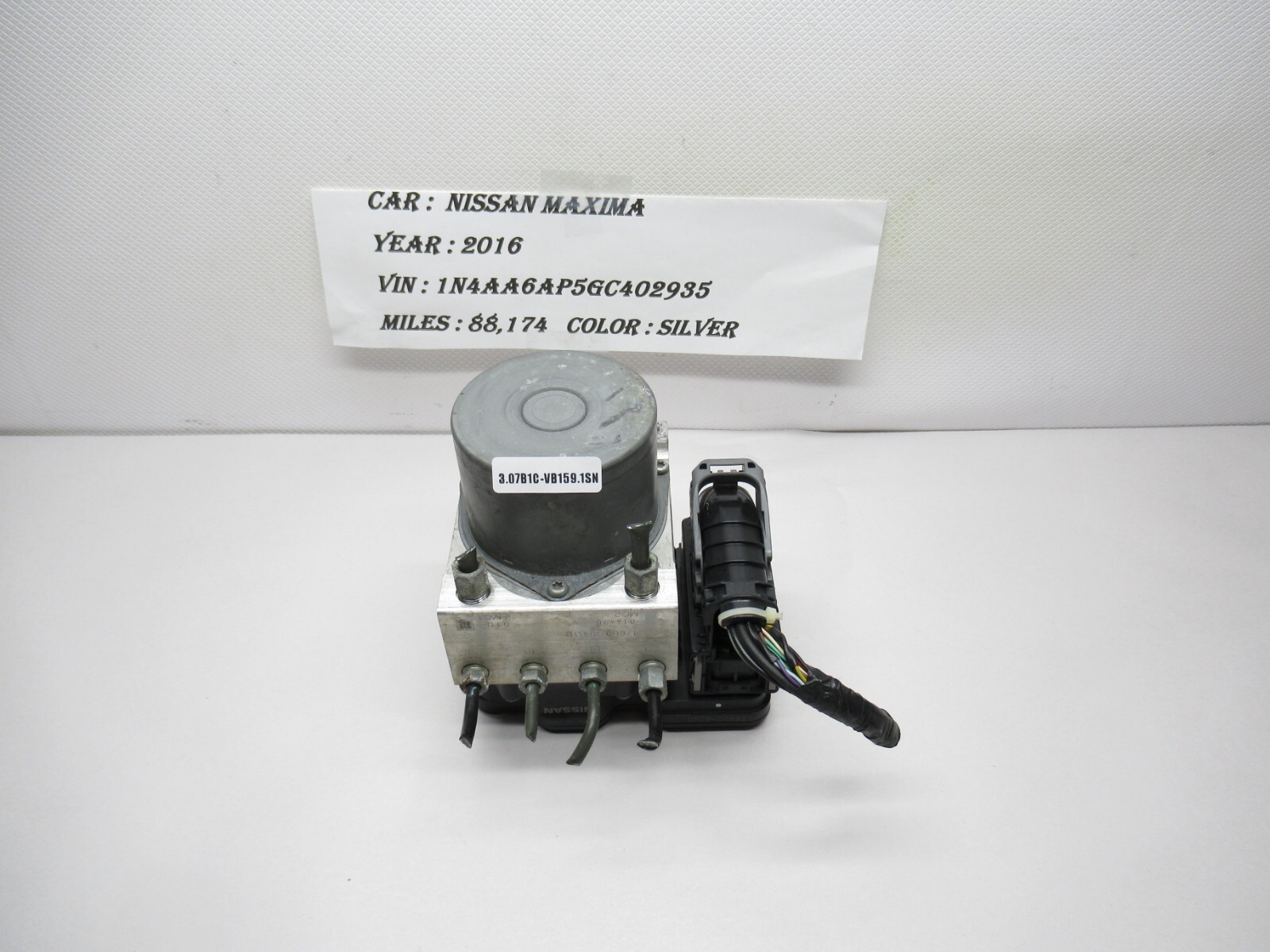 2016 - 2018 Nissan Maxima ABS Antilock Brake Pump Module 47660 4RB1B ...