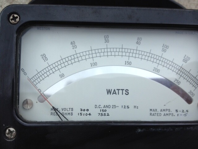 Analog Wattmeter