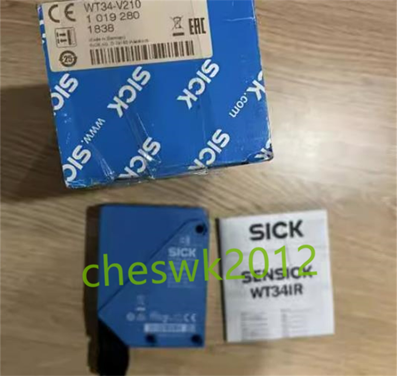 1 PCS NEW IN BOX SICK diffuse reflection photoelectric sensor WT34-V210 ...