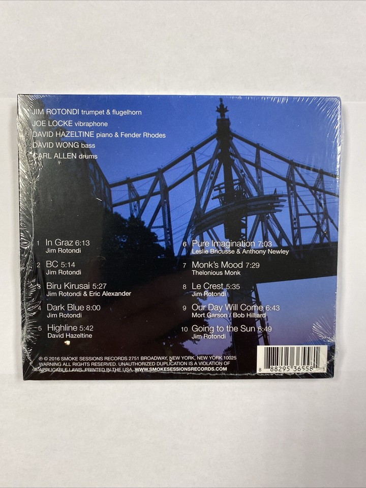 JIM ROTONDI DARK BLUE NEW CD Still Factory Sealed 2016 888295365581 | eBay