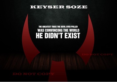 THE USUAL SUSPECTS Keyser Soze A4 GLOSSY POSTER | eBay