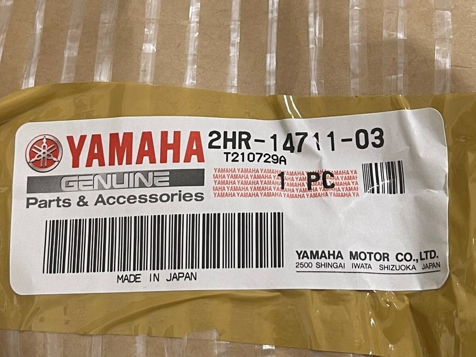 Yamaha ATV Exhaust Muffler Silencer 2HR-14711-03 | 2HR147110300 | Black ...