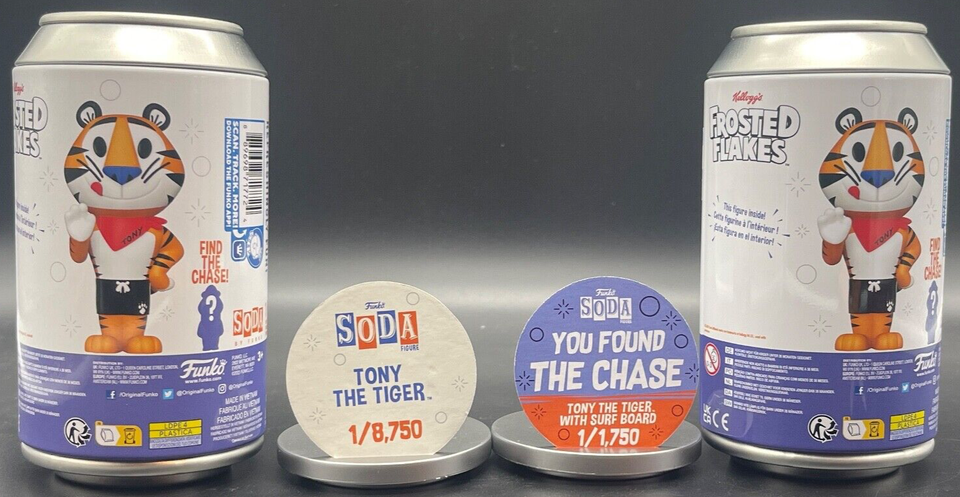 Funko Soda! Tony the Tiger -CHASE & Common Bundle - 2023 SDCC Shared ...