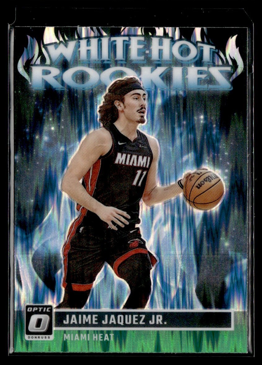 2023-24 White Hot Rookies Jamie Jaquez Jr Miami Heat #13 | eBay