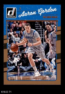 2016 Donruss #71 Aaron Gordon Magic Arizona 8 - NM/MT | eBay