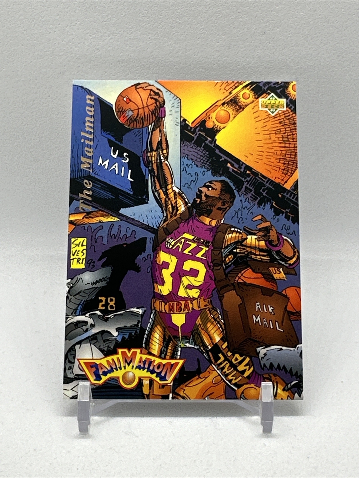 1993-94 Upper Deck The Mailman Karl Malone FANIMATION # 508 | eBay