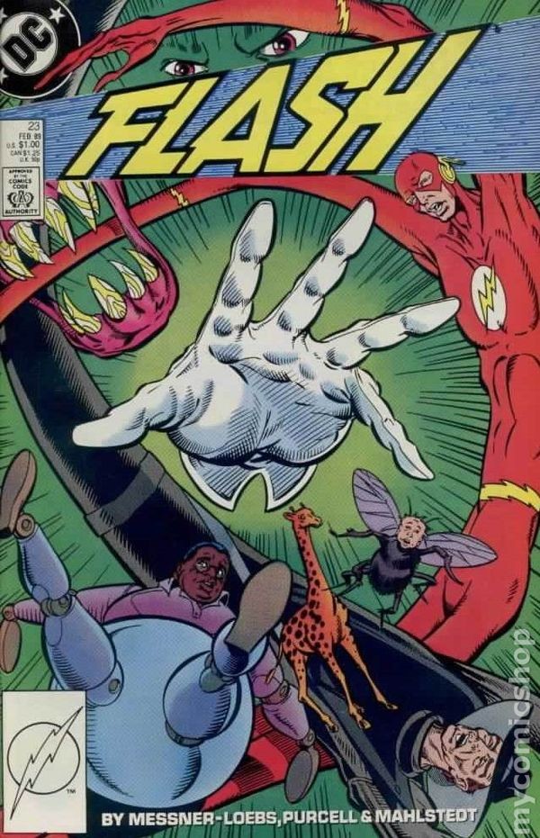 Flash #23 VG/FN 5.0 1989 Stock Image Low Grade | eBay