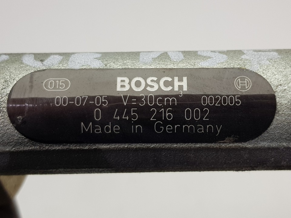 BMW E38 E39 E46 E53 M57 3,0D FUEL INJECTOR RAIL M57 7805722 AA FS ...