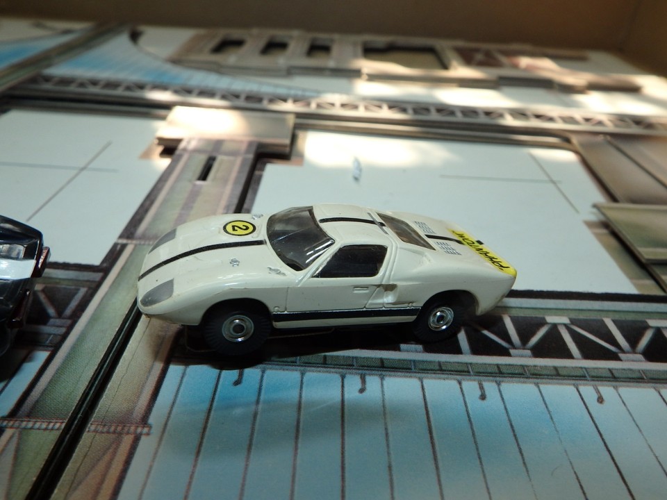 Aurora Model Motoring Golden Gate HO TJET Slot Car Set - Vintage 1966 ...