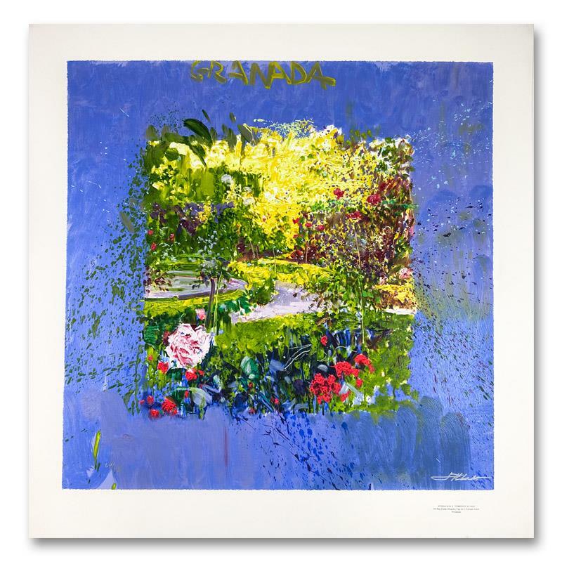 Pierre Jean Llado,Granada Limited Edition Serigraph Numbered,Hand ...