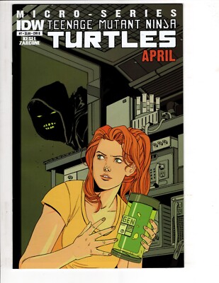 TMNT TEENAGE MUTANT NINJA TURTLES MICRO-SERIES APRIL #7 Variant Cover ...