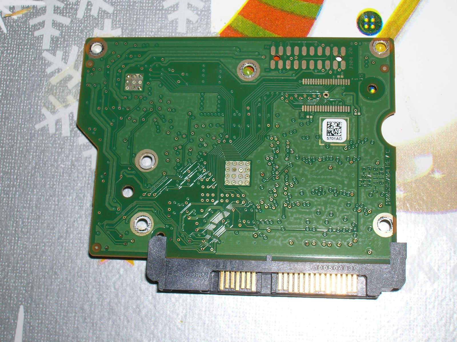 PCB Hard Disk / Disco Duro Seagate Barracuda 7200.12 500 GB ST3500418AS ...