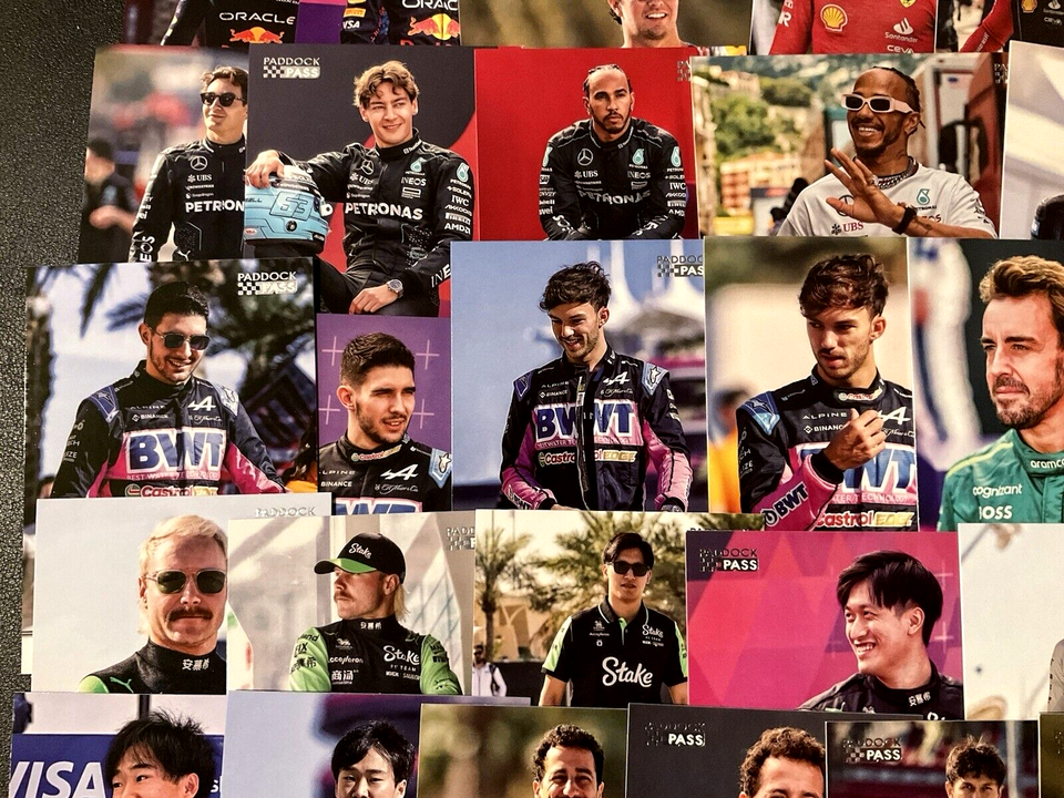 *COMPLETE SET* 2024 Topps Paddock Pass Formula 1 F1 Base Set #1-80 w ...