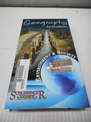 Schlessinger Media Geography For Students Environment & Society VHS 23 ...