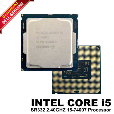 Dell Intel-Core i5-7400T 2.40GHz 6MB L3 Cache Socket LGA1151 CPU ...