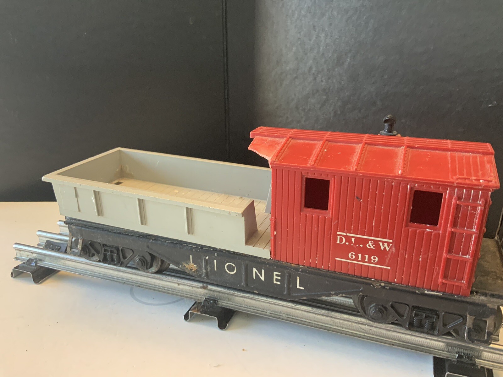 Lionel Trains #6119 (A) “D.L. & W Work Caboose “ 1957 | eBay