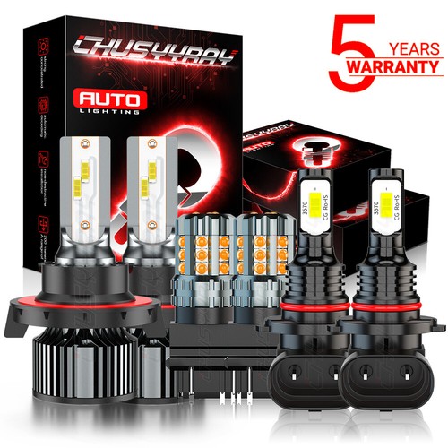 Fit Chevrolet HHR 2006-2011 LED Headlight Fog Light and Turn Signal ...