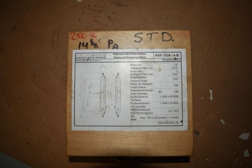 Dr. Kaiser Diamond Dressing Discs RGF 7035 / A-B | eBay