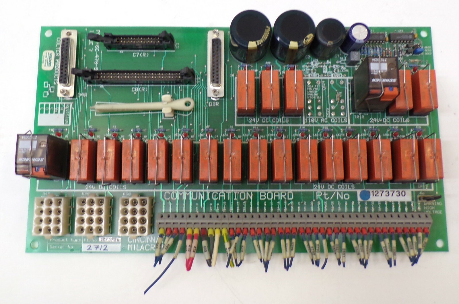Cincinnati Milacron Comm Board PCB-FSC-473-95 Issue 7/ Issue 3 for sale ...